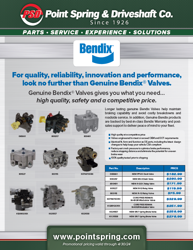 Specials | Point Spring & Driveshaft Co.