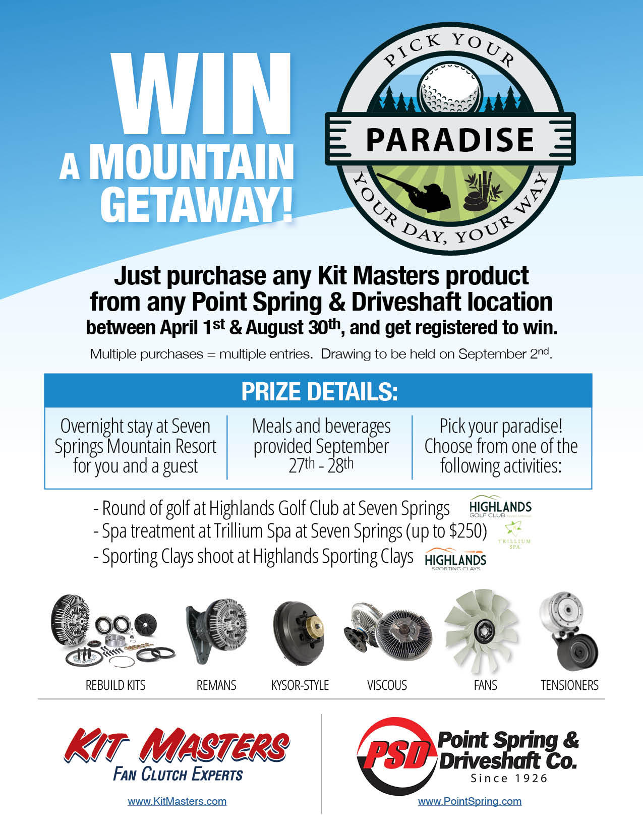 Specials | Point Spring & Driveshaft Co.