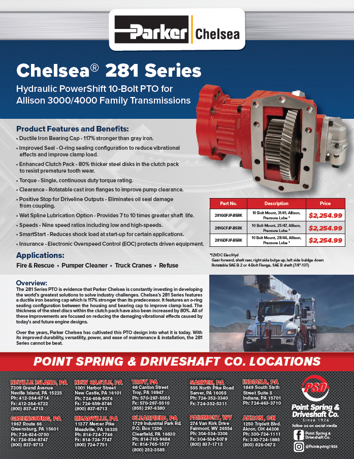 Specials | Point Spring & Driveshaft Co.