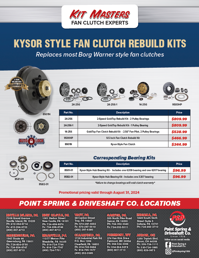 Specials | Point Spring & Driveshaft Co.