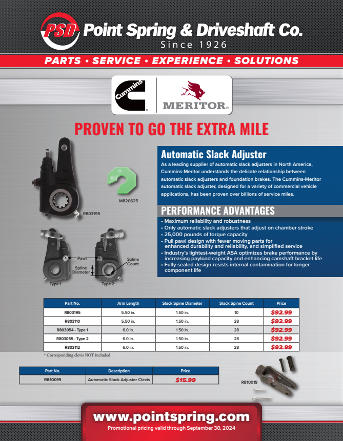 Specials | Point Spring & Driveshaft Co.